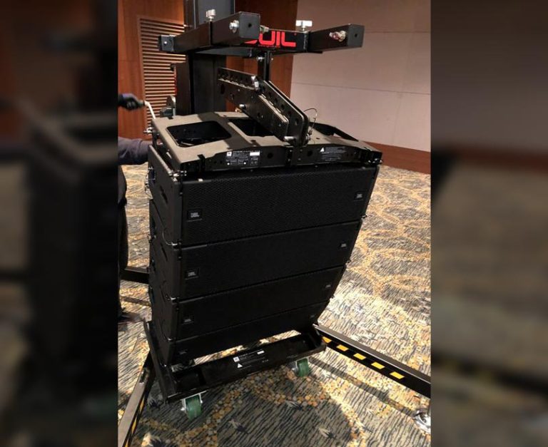 Adaptor to lift Line Array systems with ULK towers with 60x60 mm forks ...