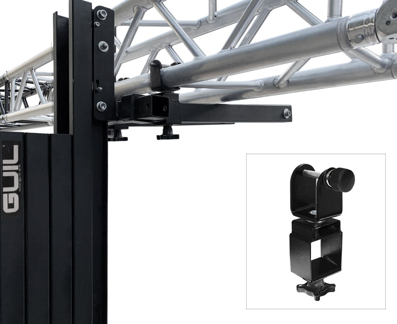 Adaptors to lift truss with ULK towers with 60 mm forks | GUIL