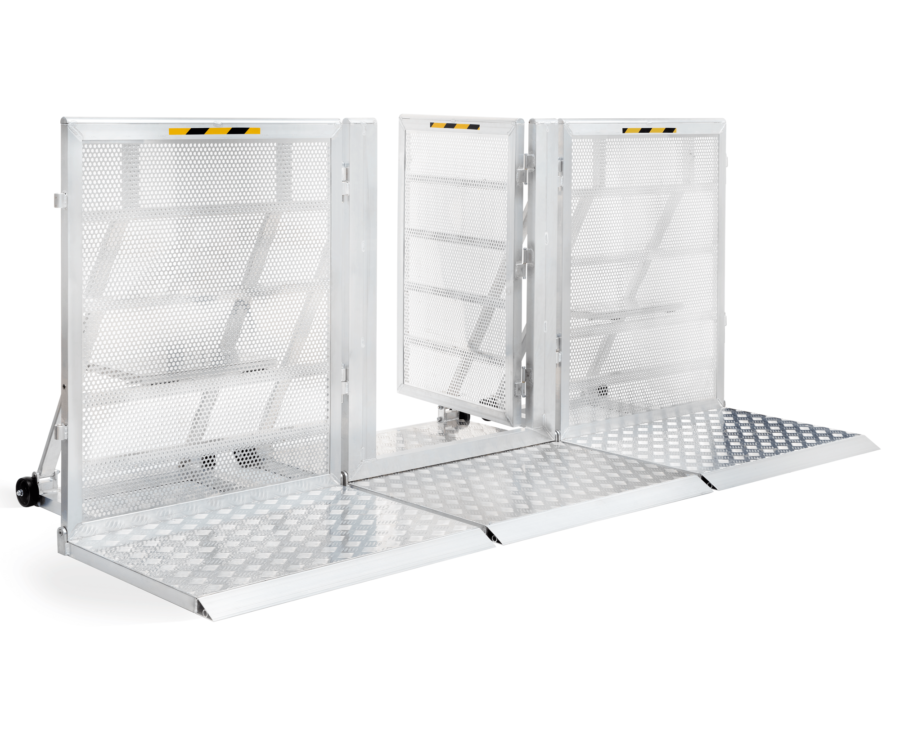 Aluminium crowd control gate . Made in aluminium - Ref. ATV-08| GUIL