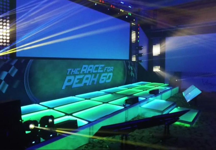 Tarima con panel de metacrilato transparente (15 mm) - TM300-M/1x1