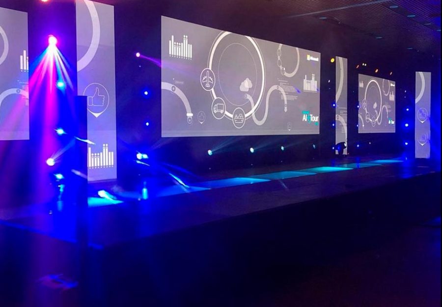 Tarima con panel de metacrilato transparente (15 mm) - TM300-M/1x1