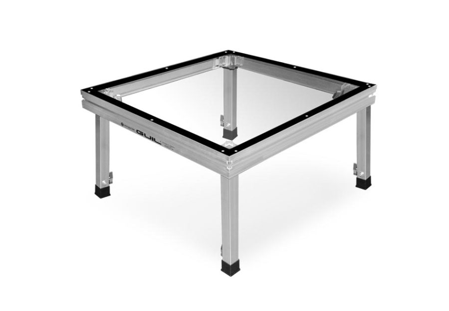 Tarima con panel de metacrilato transparente (20 mm) - TM440-M/1x1