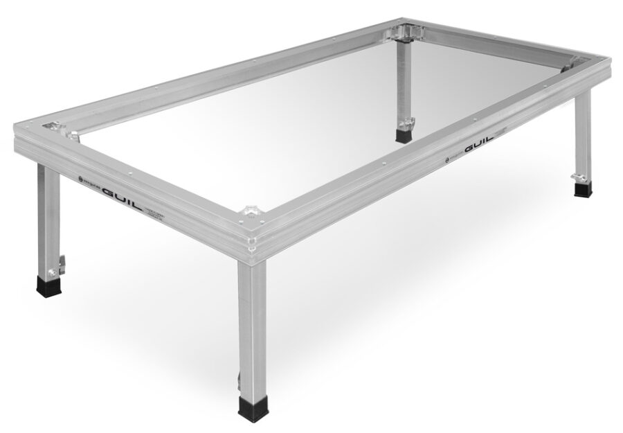 Tarima con panel de metacrilato transparente (20 mm) - TM440-M/2x1