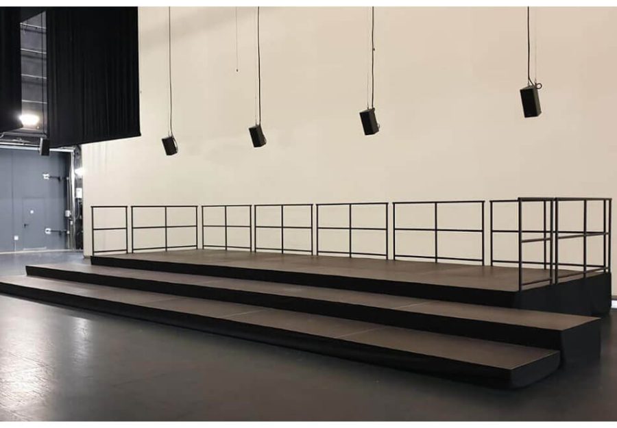 Tarima de aluminio con tablero abedul - Ref. TM300 | GUIL