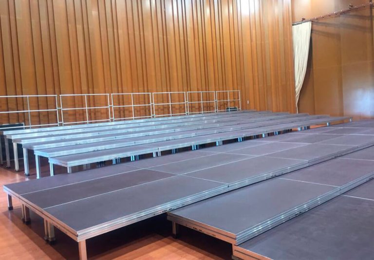 Tarima de aluminio con tablero de abedul - Ref. TM440 | GUIL