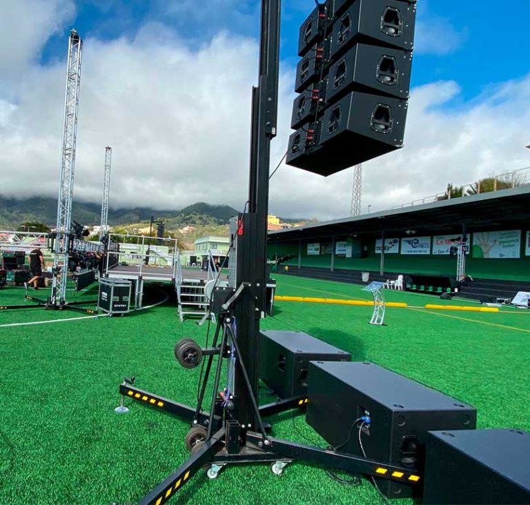 Lifting towers for Line Array & Truss - Ref. ULK 800XL | GUIL