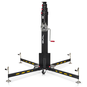 Telescopic lifting towers "Top Loading". Base with wheels - Ref. ELC-770