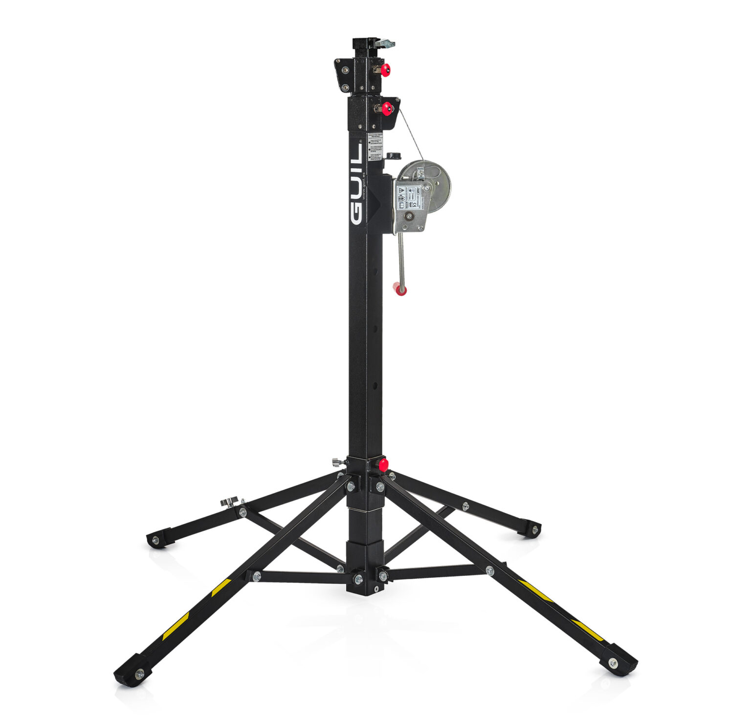 Telescopic lifting towers "Top Loading". Folding base | GUIL