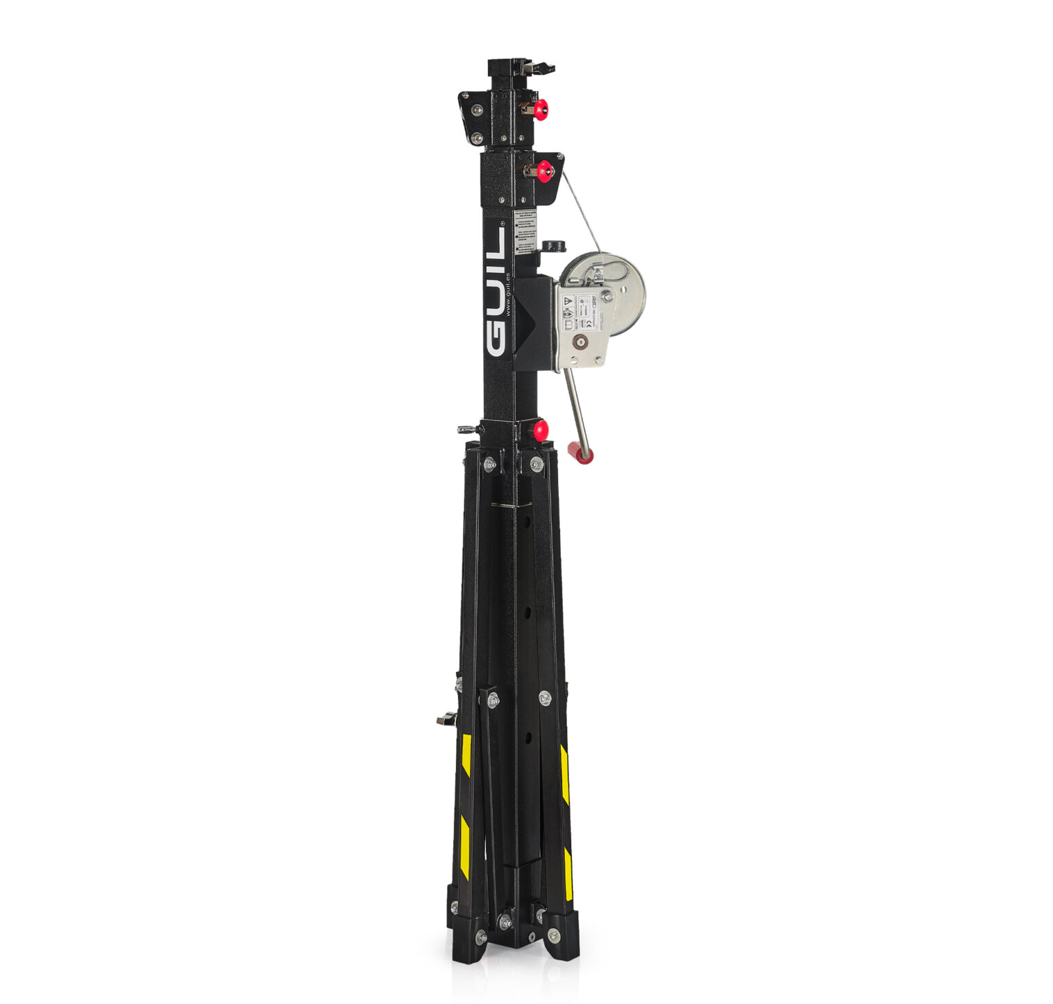 Telescopic lifting towers "Top Loading". Folding base | GUIL