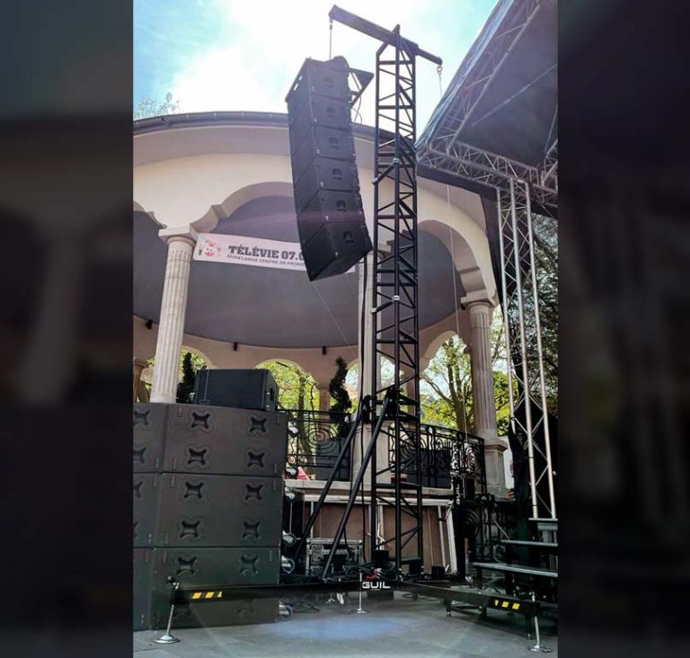 Rigging tower for Line Array systems - Ref. TMD-545/N | GUIL
