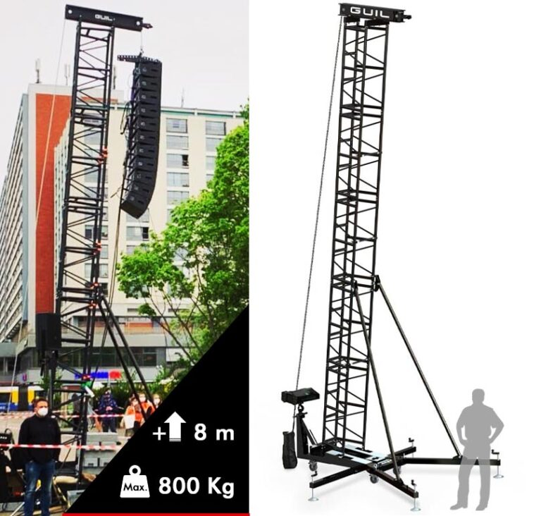 Rigging tower for line array systems - Ref. TMD-570 | GUIL