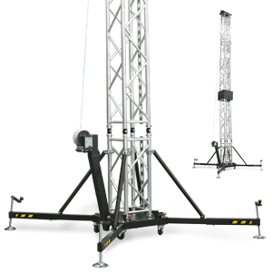 Ground Support Tower (7,39 m - 500 kg) - Ref. TMD-600/7 | GUIL