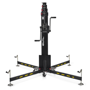 Telescopic lifting towers "Top Loading". Base with wheels - Ref. ELC-770