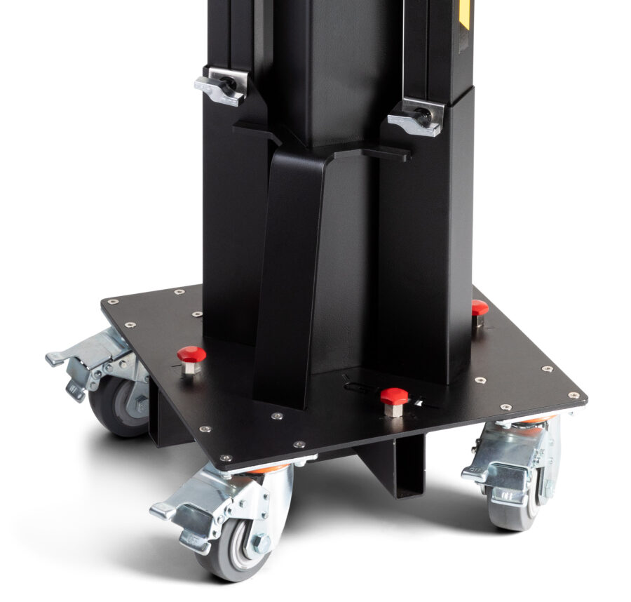 Telescopic lifting towers "Top Loading". Base with wheels - Ref. ELC-770