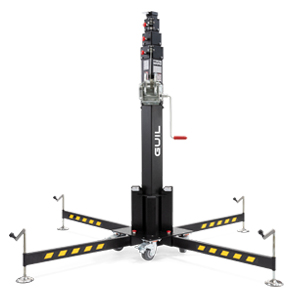 Telescopic lifting towers "Top Loading". Base with wheels - Ref. ELC-770