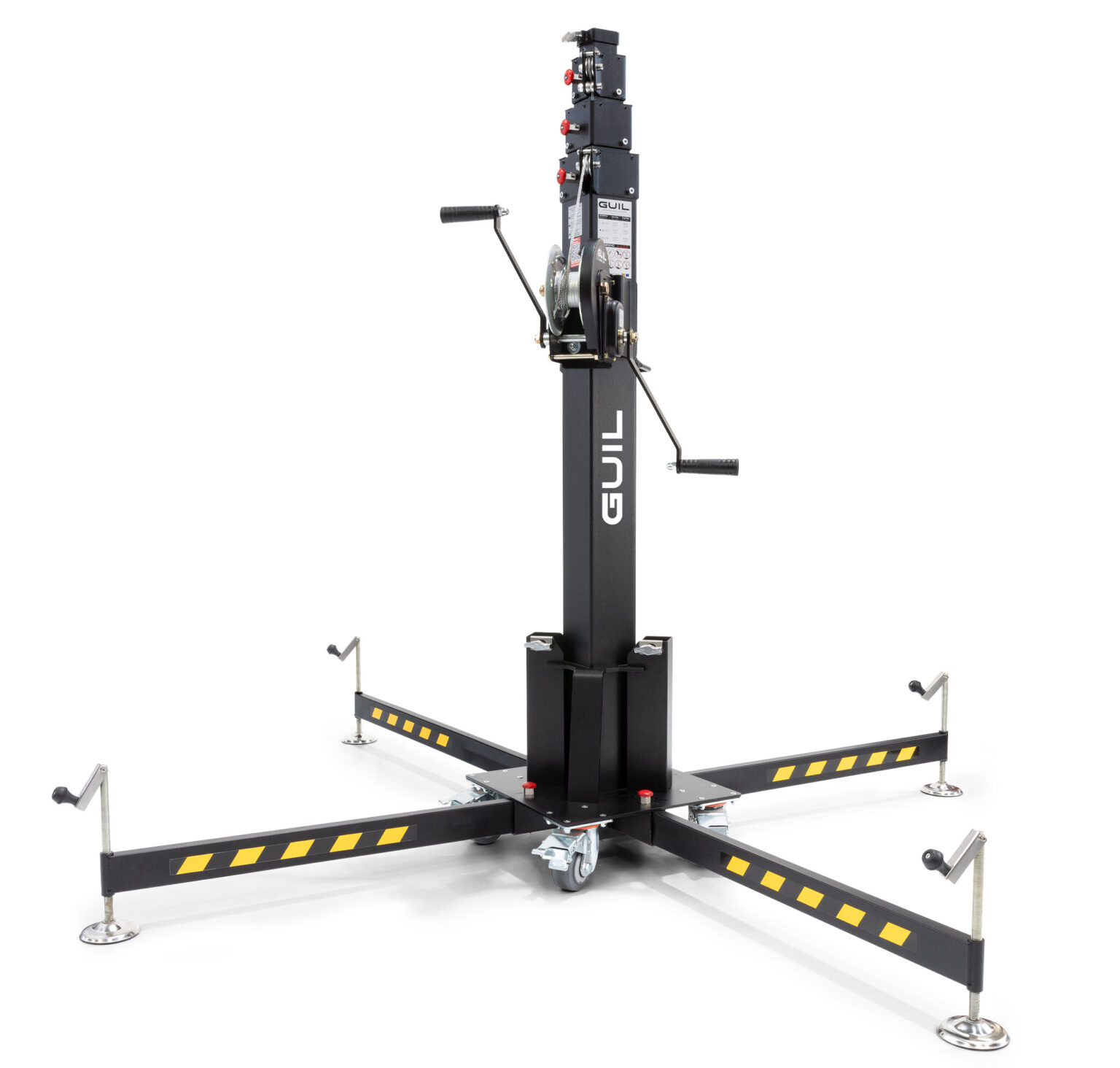 Telescopic lifting towers "Top Loading". Base with wheels - Ref. ELC-770