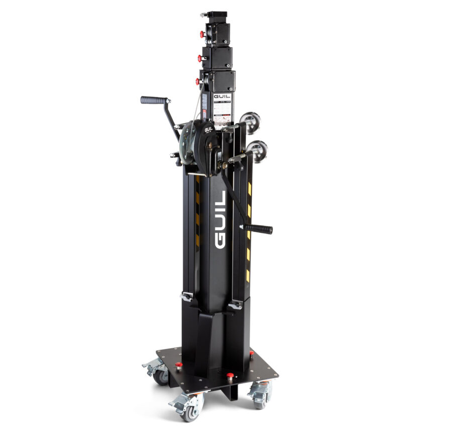 Telescopic lifting towers "Top Loading". Base with wheels - Ref. ELC-770