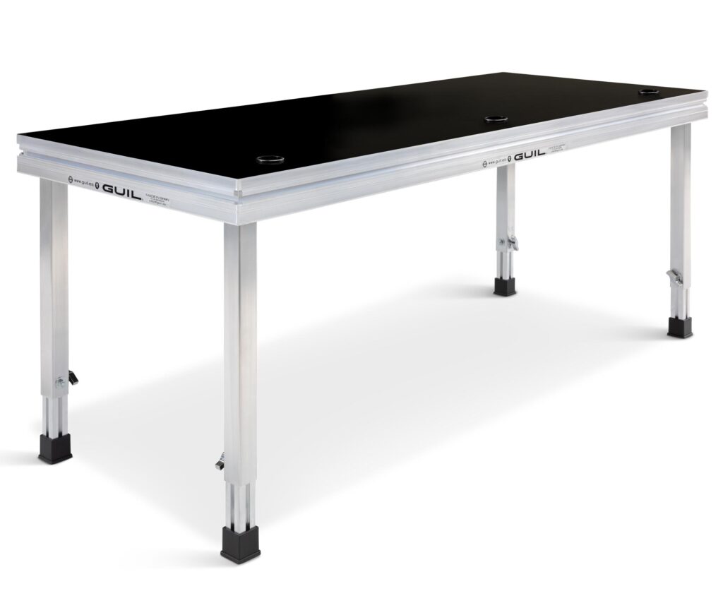 Mesa para DJ / Mesa de control de 200 x 80 cm - Ref. MDJ-4 | GUIL