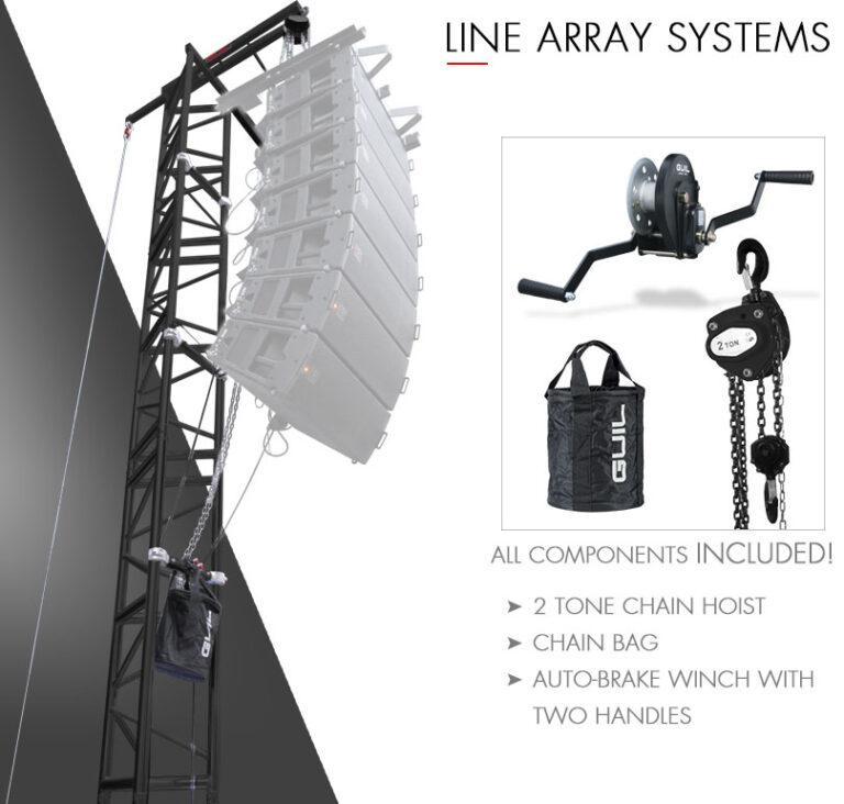 Rigging tower for Line Array systems - Ref. TMD-545/N | GUIL
