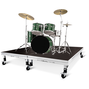 Platforms with wheels & telescopic legs for drum-kits - Ref. TMB440 | GUIL